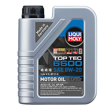 Liqui Moly Top Tec 6600 SAE 0W20 (1L) – AM Tuning Canada
