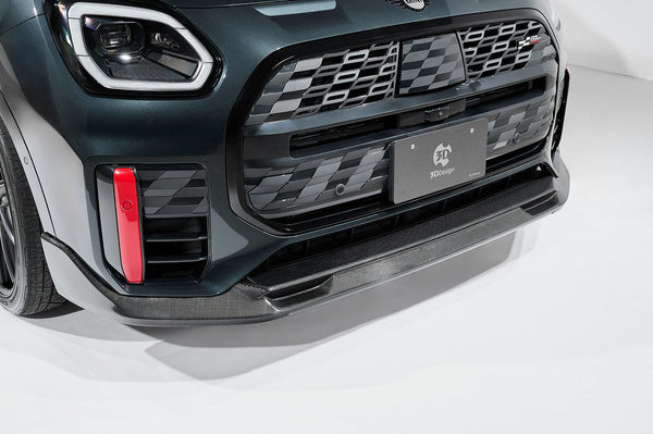 3D Design MINI U25 Countryman JCW Carbon Front Lip – AM Tuning Canada
