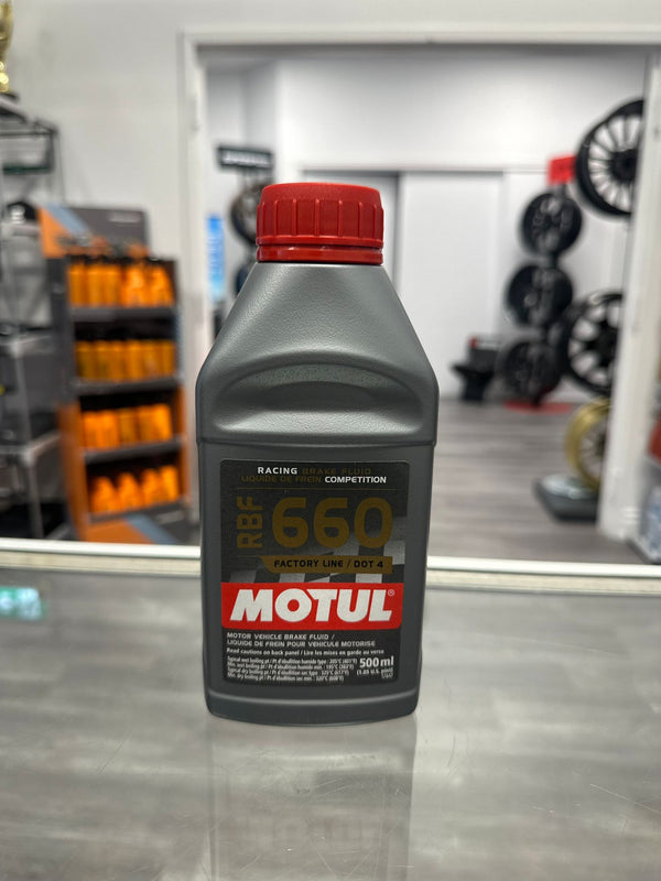Motul RBF 660 Factory Line DOT 4 Brake Fluid (500ml) – AM Tuning Canada