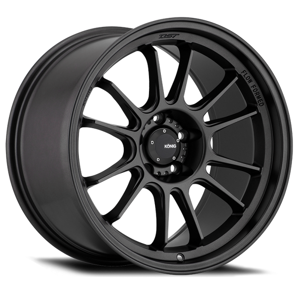 Konig Hypergram 17x8 5x112 ET45 Matte Black – AM Tuning Canada