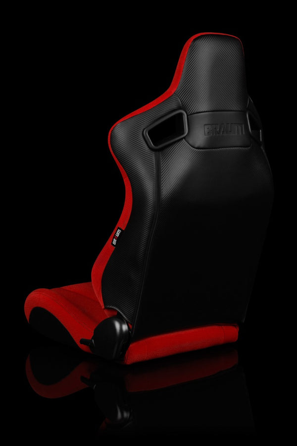 Braum - ELITE SERIES RACING SEATS (RED CLOTH) – PAIR – AM Tuning Canada