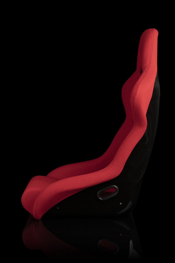Braum - FALCON-R SERIES FIXED BACK BUCKET COMPOSITE SEAT (RED) - EACH ...