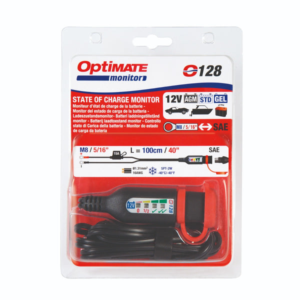 OPTIMATE MONITOR, PERMANENT BATTERY LEAD WITH INTEGRATED BATTERY STATUS ...