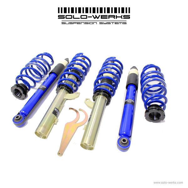 SOLO WERKS S1 COILOVER - VW MK VII 15+ TDI 50MM (W/ REAR TORSION BEAM ...